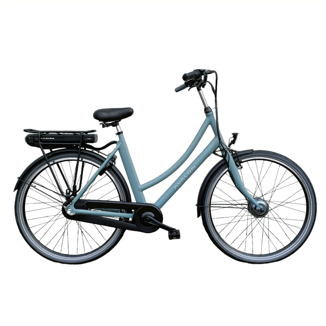 Avalon E-Base 56cm Emerald groen mat. - E-Base - Cycletech